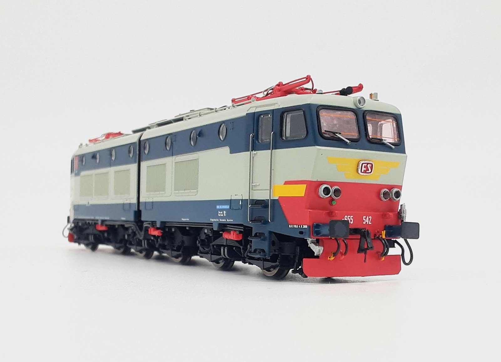 ACME 60395 - Locomotiva E655.542 con vomere rosso in livrea originale - H0 - 2tmodellismo