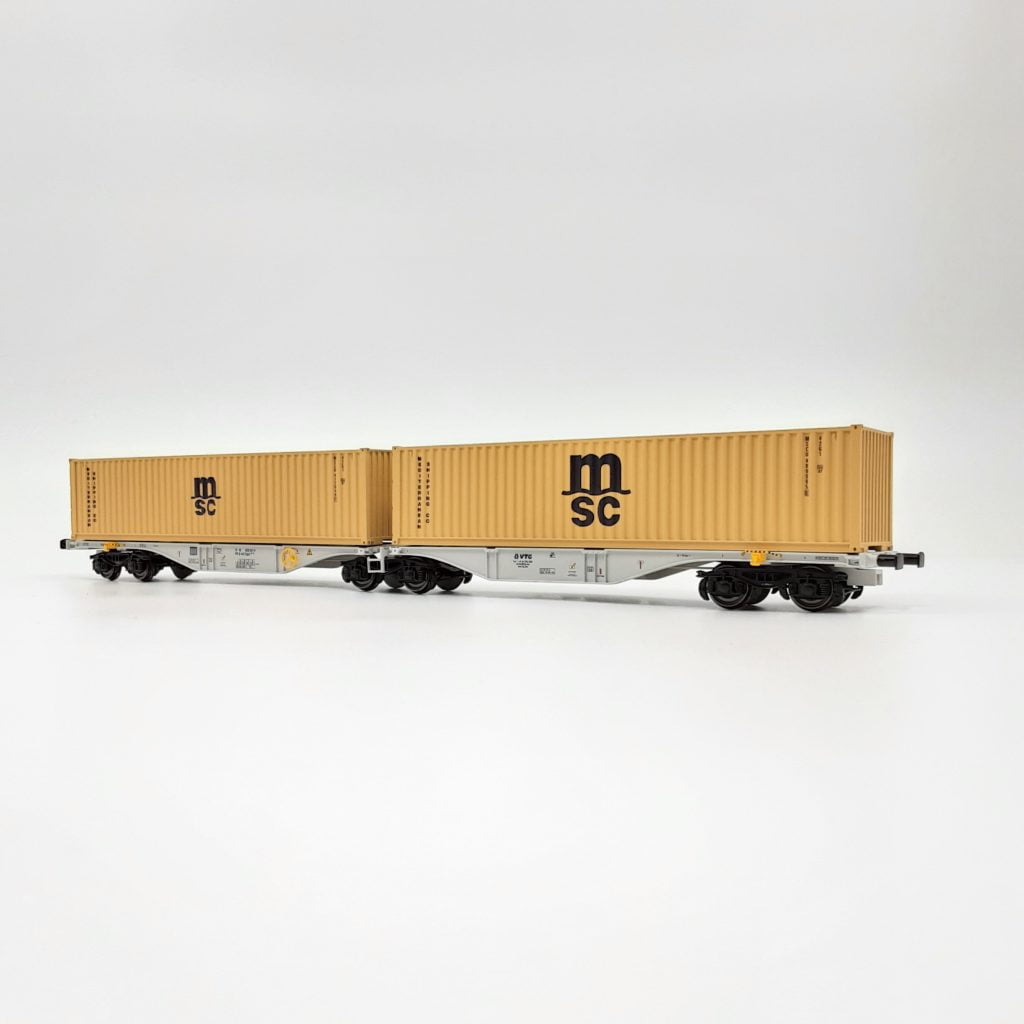 ACME 40367 - carro intermodale tipo Sggrs80' VTG con 2 container MSC da ...